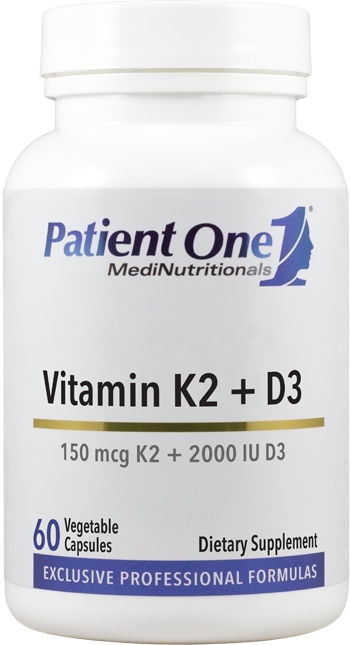 Patient One Formulas: Vitamin K2(as MK-7) and D3 Supplement | Patient One