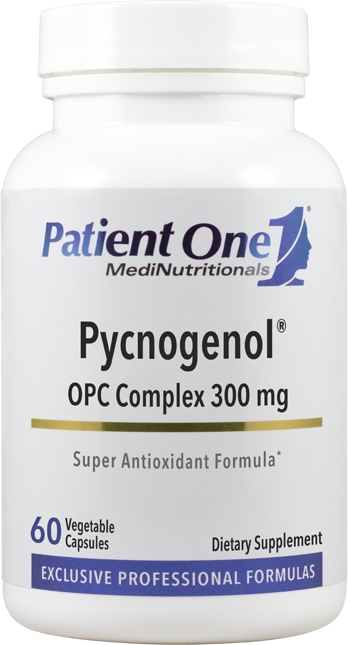 Patient One Formulas: Pycnogenol OPC Complex 300 mg Supplement ...